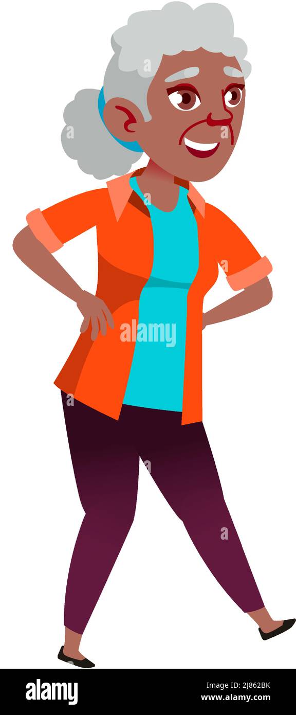 Smiling woman dancing on Stock Vector Images - Alamy