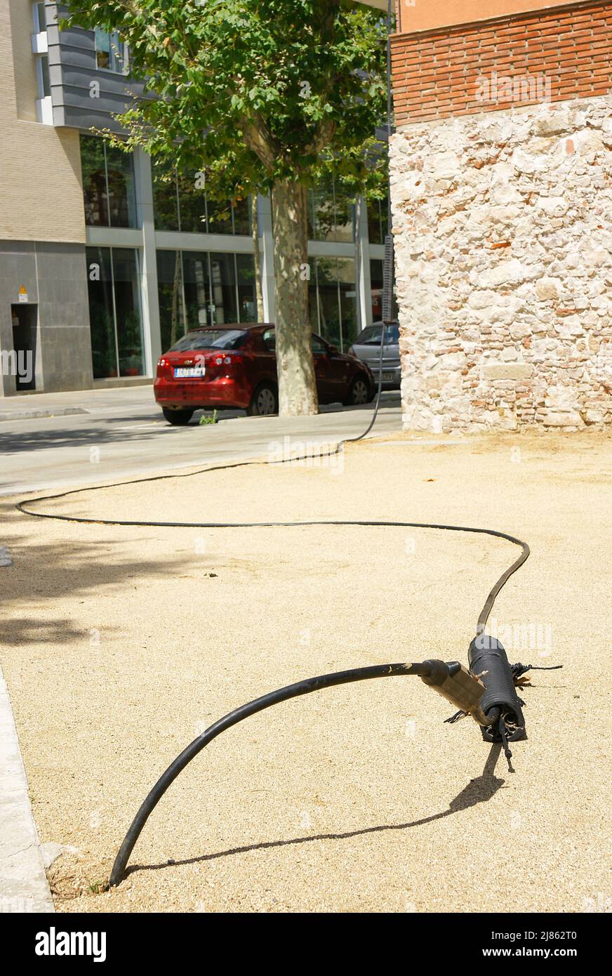 Abandoned cable clearing hi-res stock photography and images - Alamy