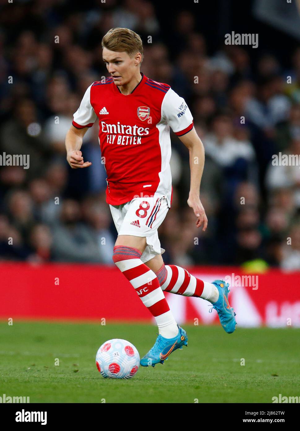 LONDON, England - MAY 12:Martin Odegaard of Arsenal during Premier ...