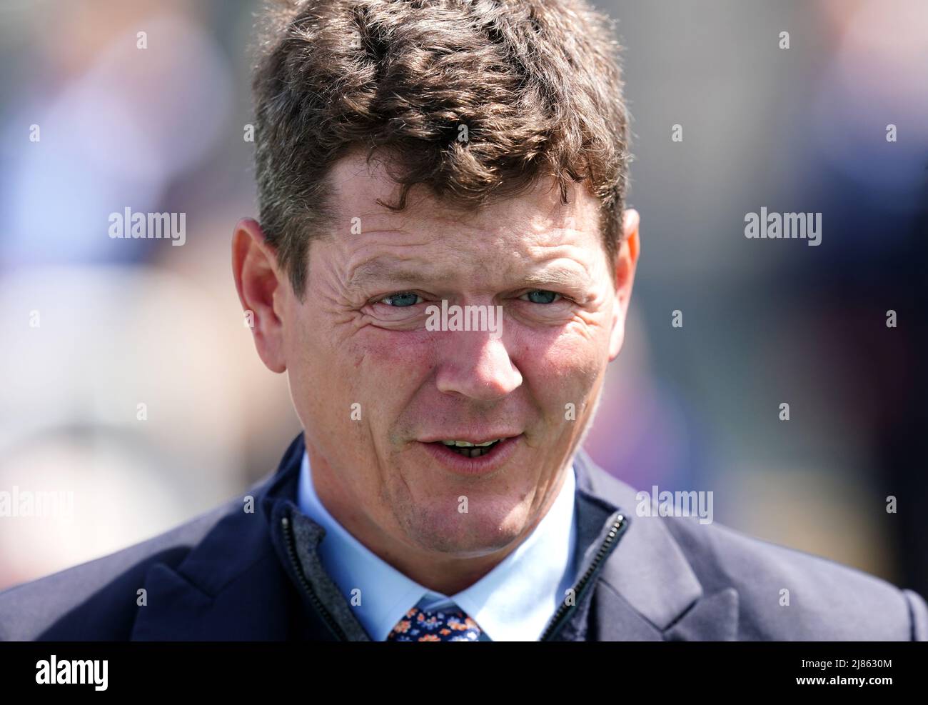 Trainer Andrew Balding at Newbury racecourse. Picture date: Friday May ...