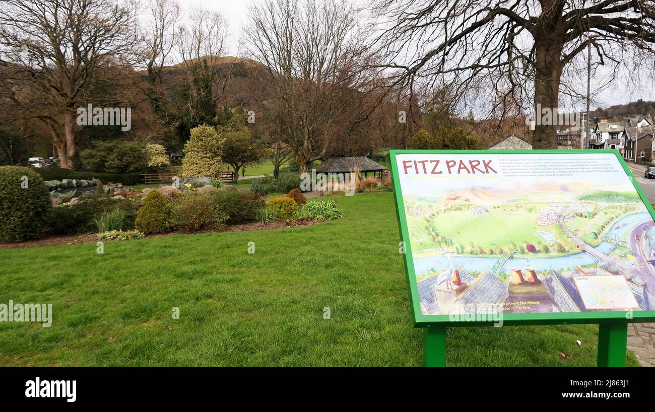 Fitz park keswick hi-res stock photography and images - Alamy