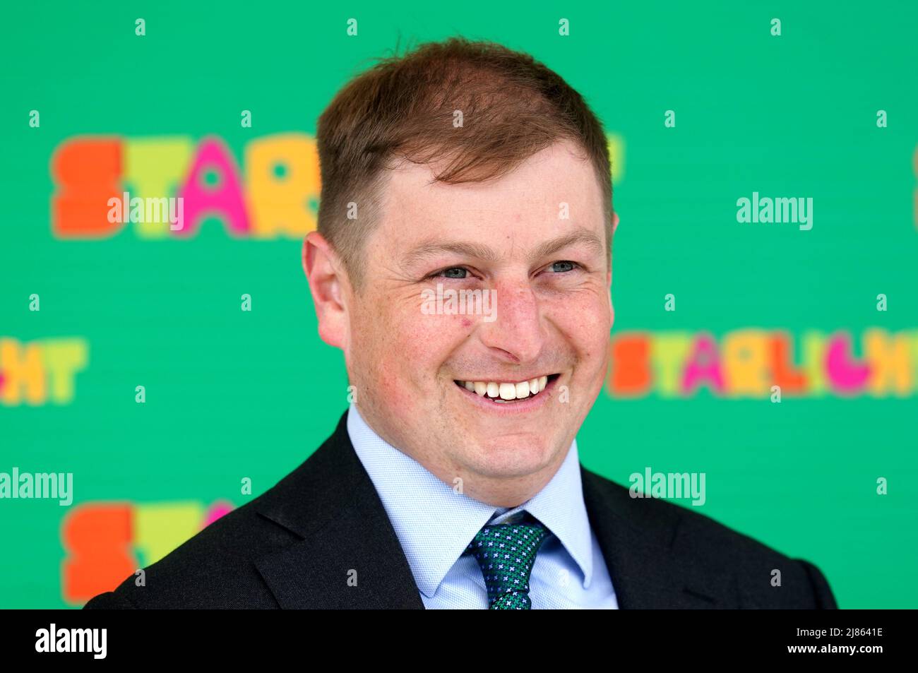 Trainer Richard Spencer at Newbury racecourse. Picture date: Friday May ...