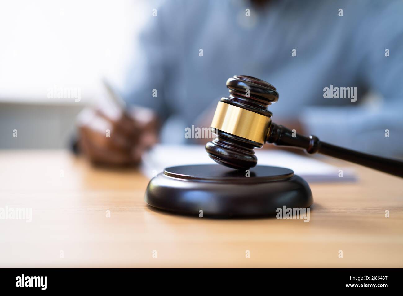 Court Judge Verdict On Punishment Punishment In Courthouse Stock Photo ...