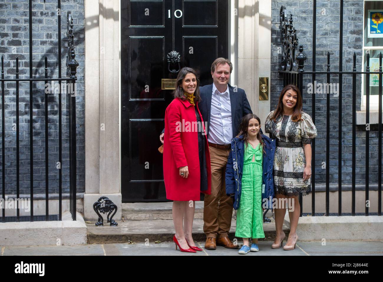 London, England, UK. 13th May, 2022. NAZANIN ZAGHARI- RATHCLIFFE with ...