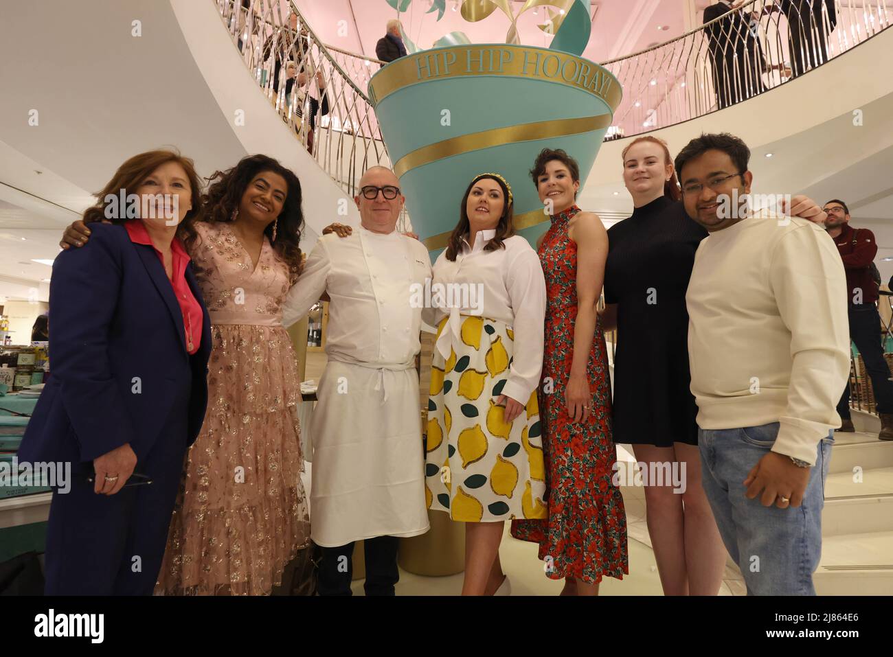 Finalists of the Platinum Pudding Competition, (left to right) Susan ...