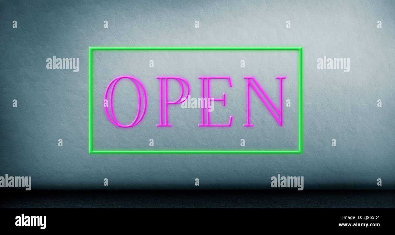 Welcome word colorful text 4k hi-res stock photography and images - Alamy