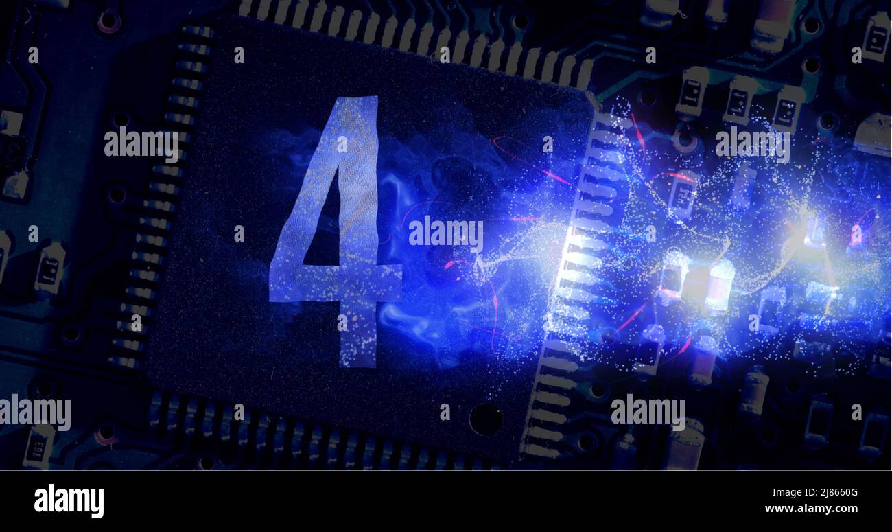 Animated countdown image 4k Stock Photo - Alamy