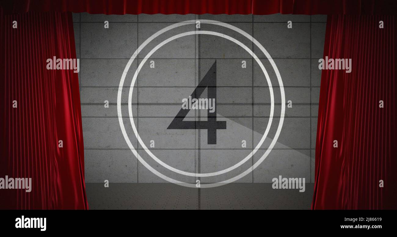 Animated countdown image 4k Stock Photo - Alamy