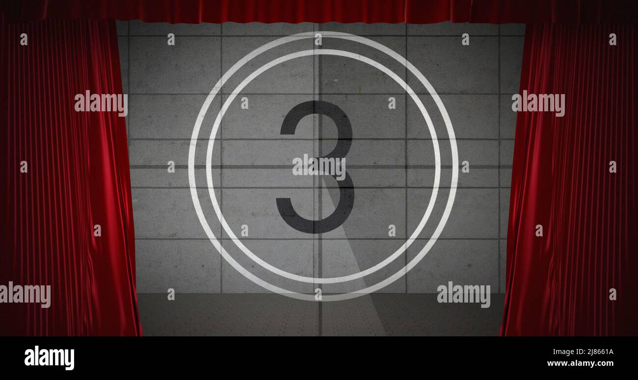 Animated countdown image 4k Stock Photo - Alamy