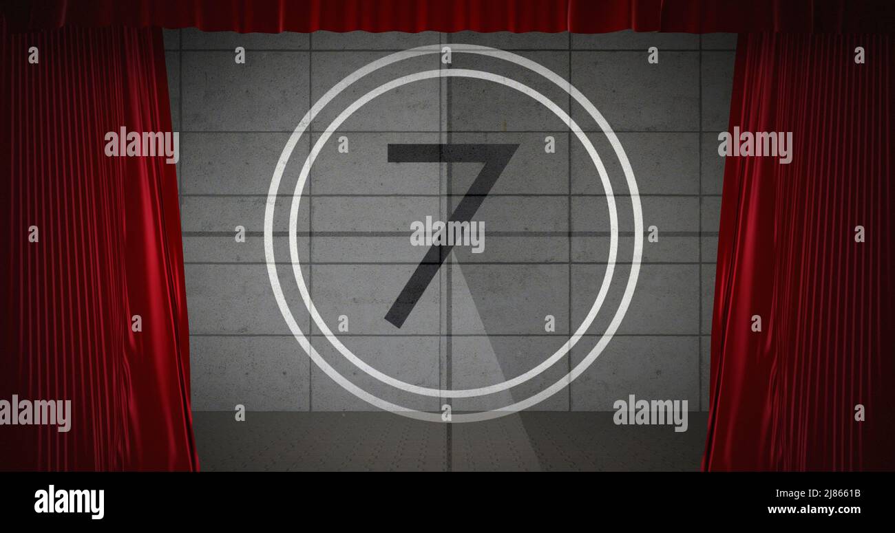 Animated countdown image 4k Stock Photo - Alamy