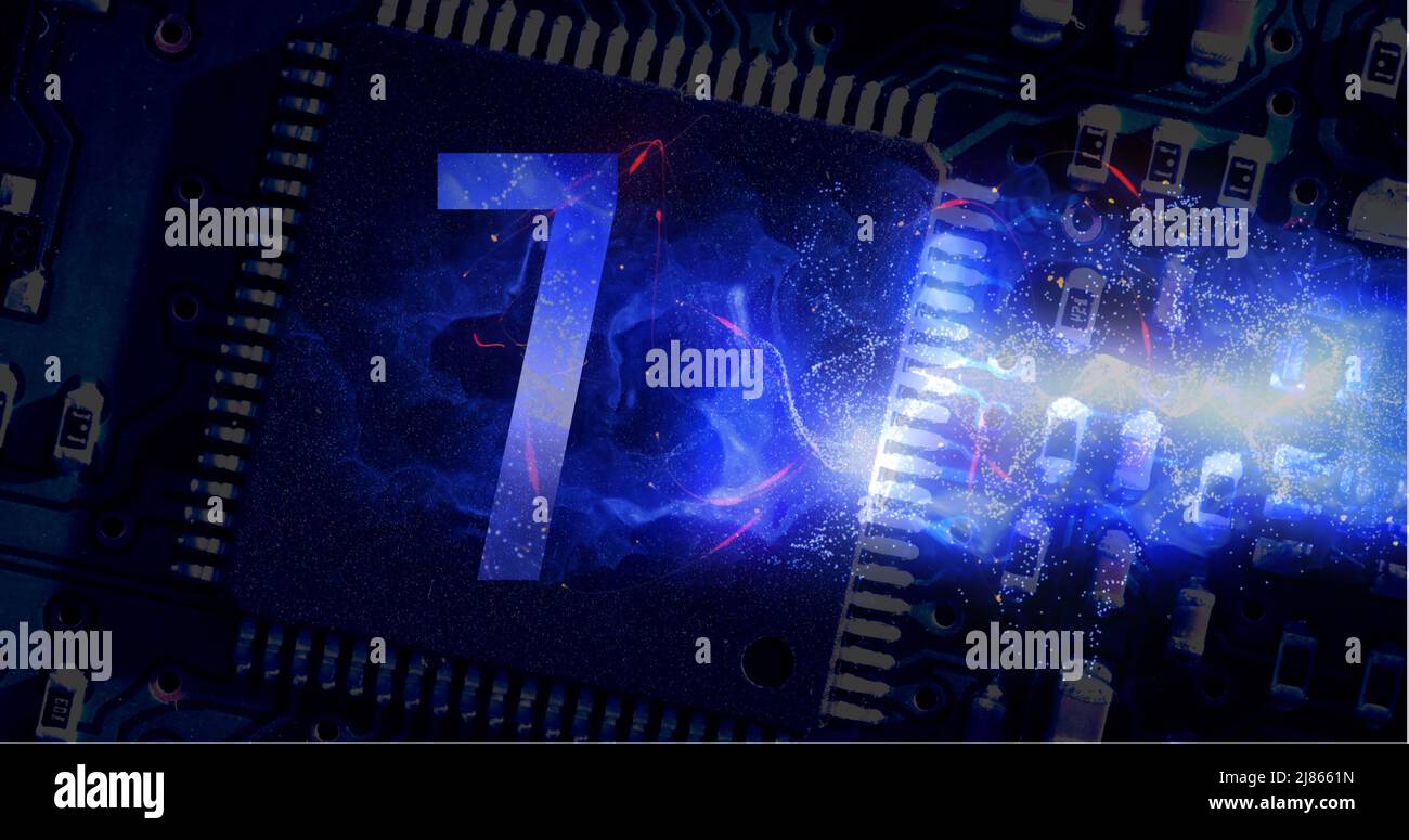 Animated countdown image 4k Stock Photo - Alamy