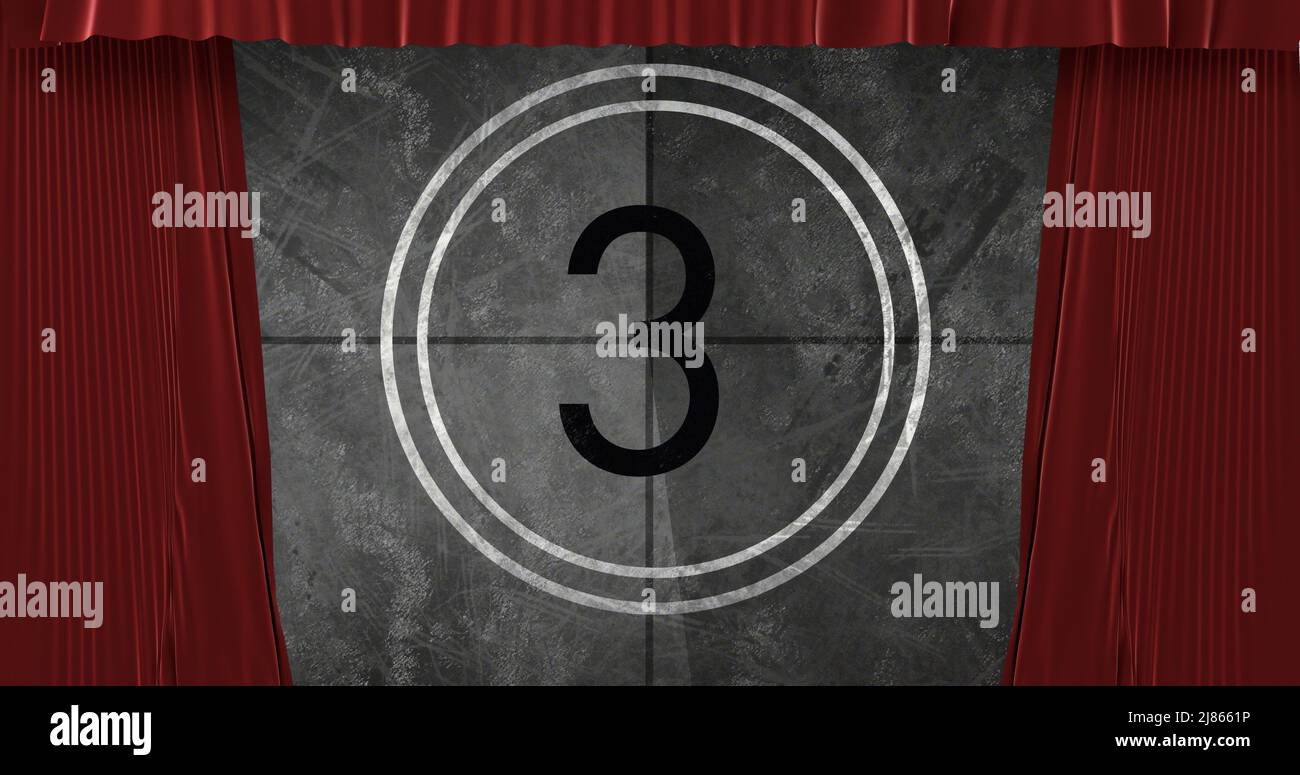 Animated countdown image 4k Stock Photo - Alamy