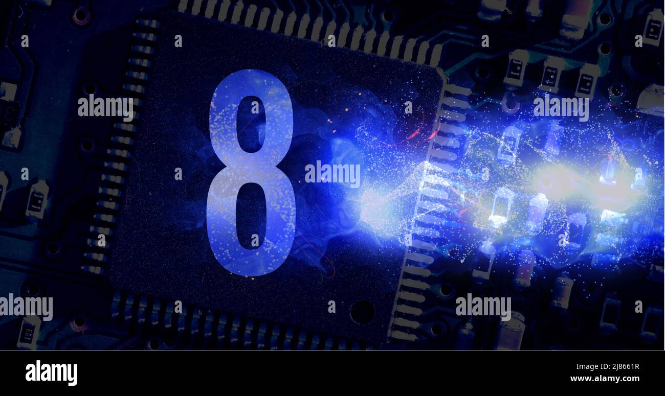 Animated countdown image 4k Stock Photo - Alamy