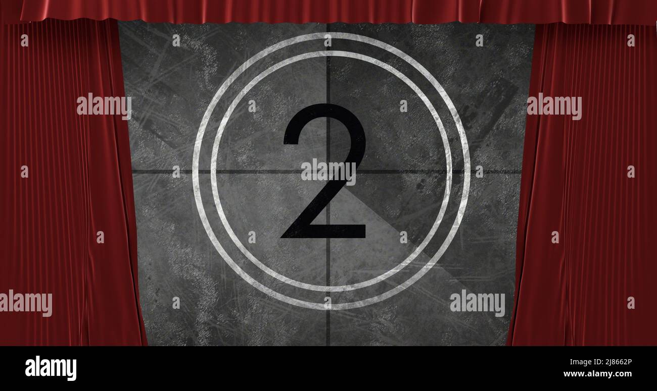 Animated countdown image 4k Stock Photo - Alamy