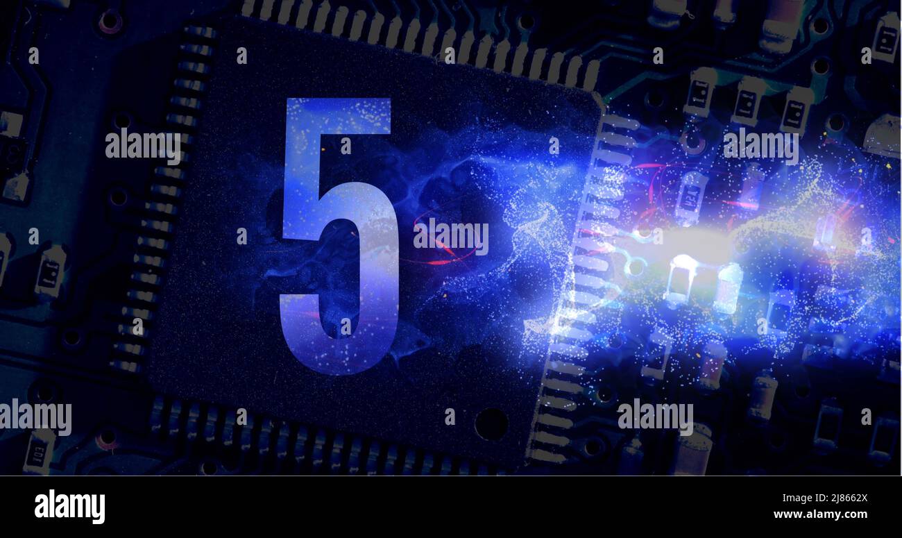 Animated countdown image 4k Stock Photo - Alamy