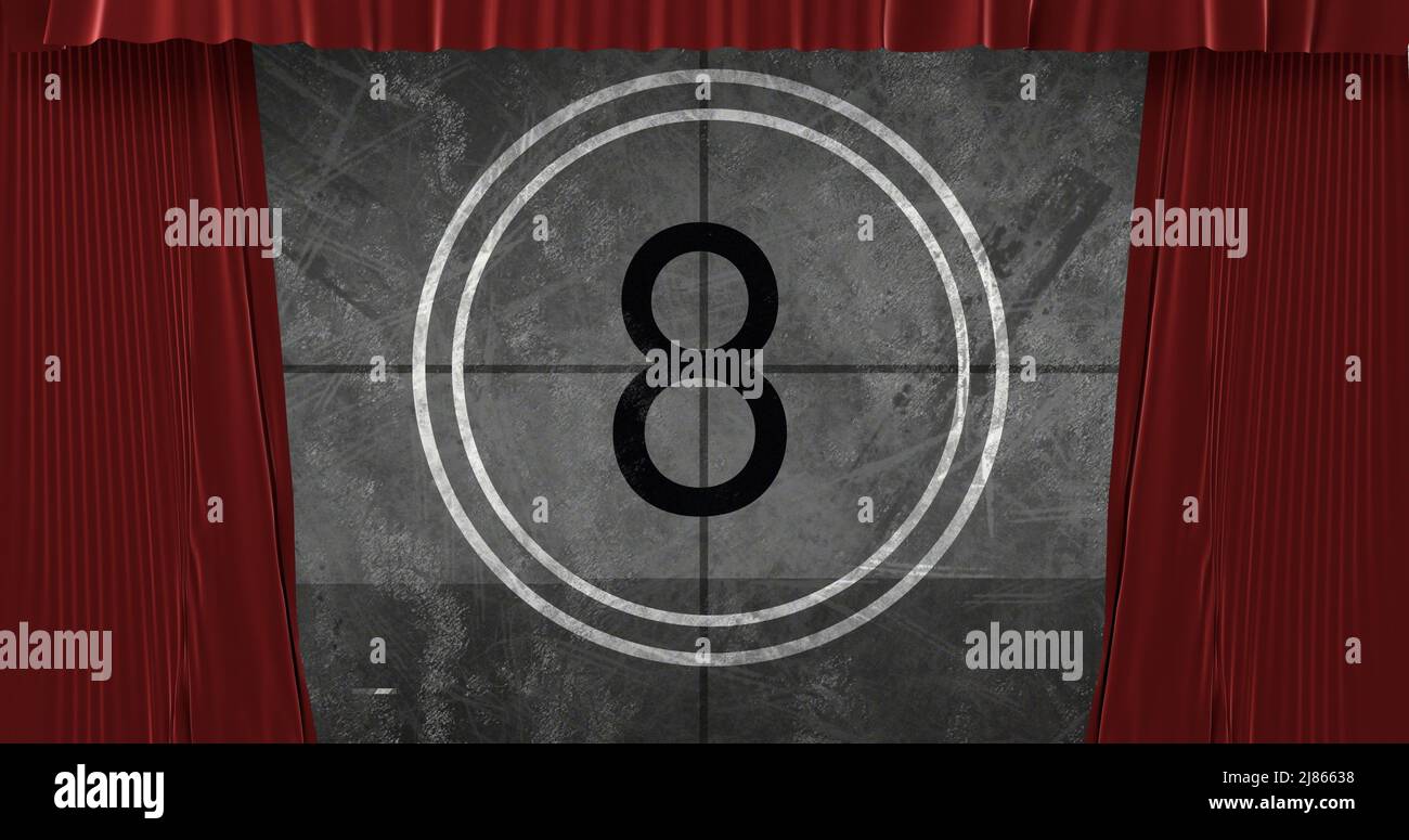 Animated countdown image 4k Stock Photo - Alamy