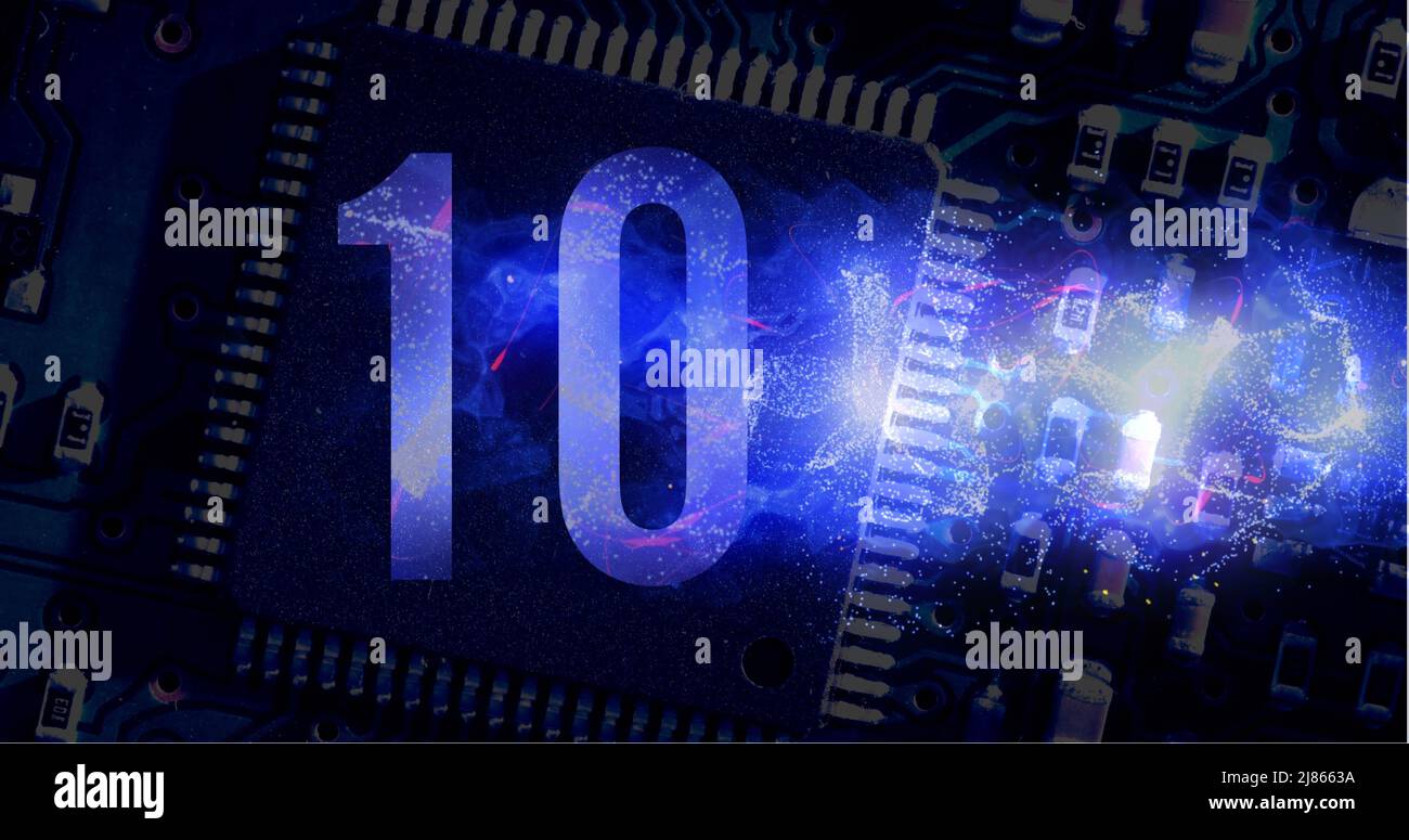 Animated countdown image 4k Stock Photo - Alamy