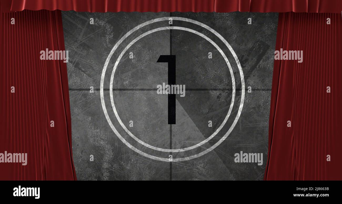 Animated countdown image 4k Stock Photo - Alamy