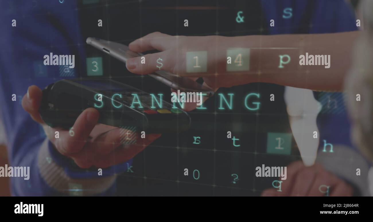 Scanning codes hi-res stock photography and images - Alamy