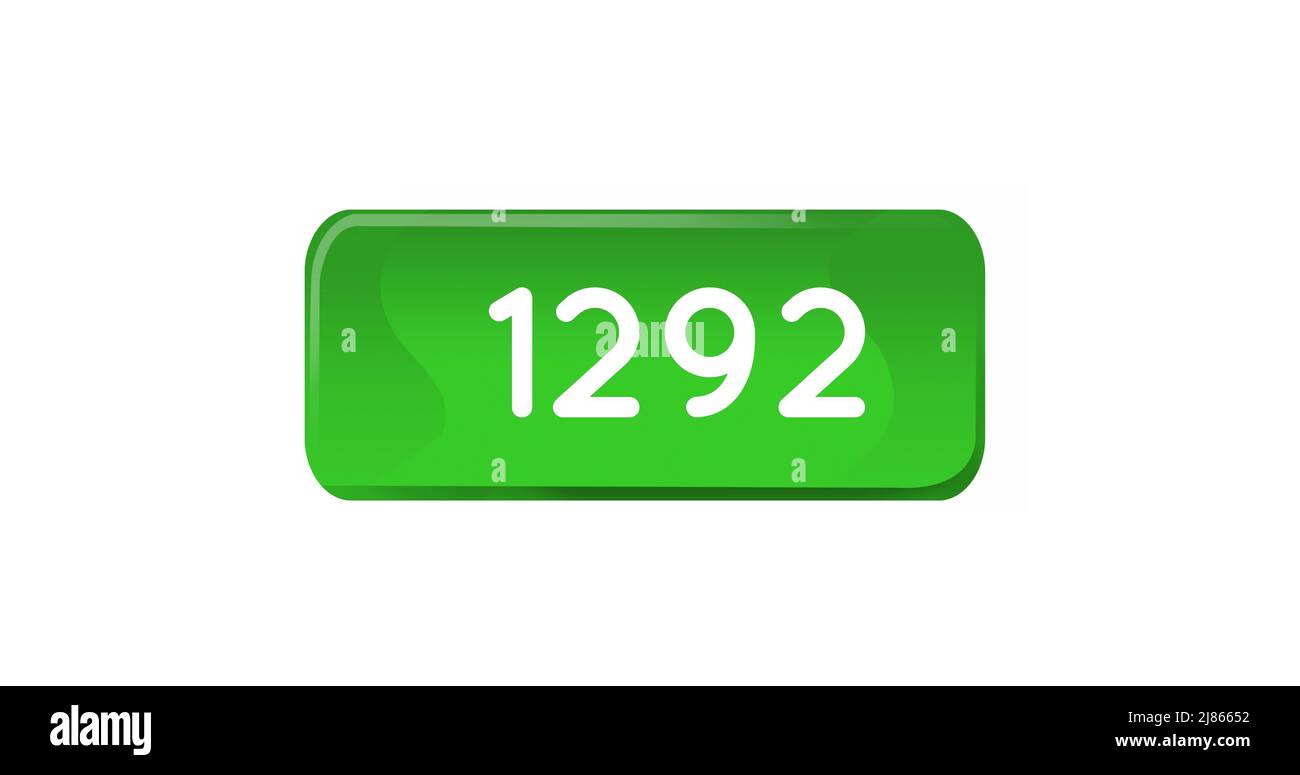 Numbers counting up 4k Stock Photo - Alamy