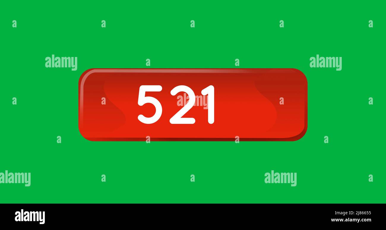 Numbers counting up 4k Stock Photo - Alamy