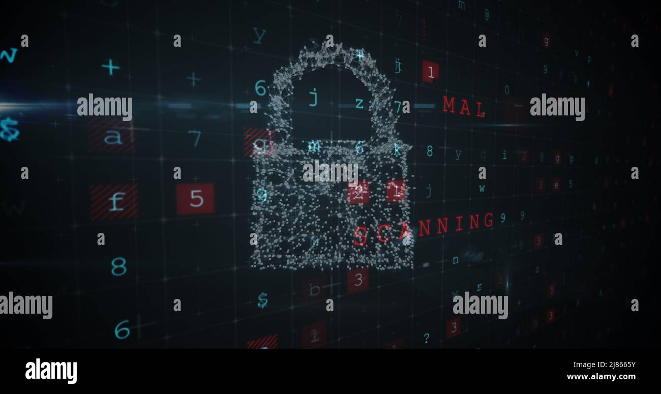 Cyber security technology padlock 4k hi-res stock photography and ...