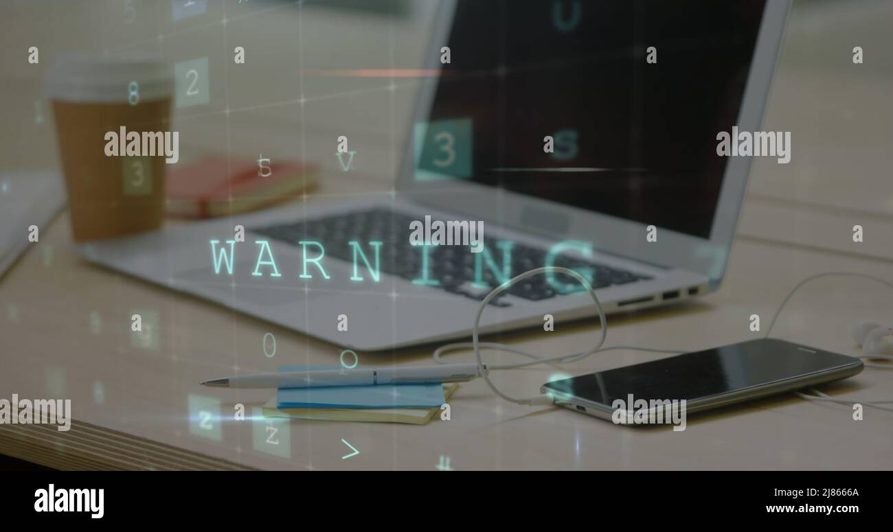 Secured work desk 4k Stock Photo - Alamy