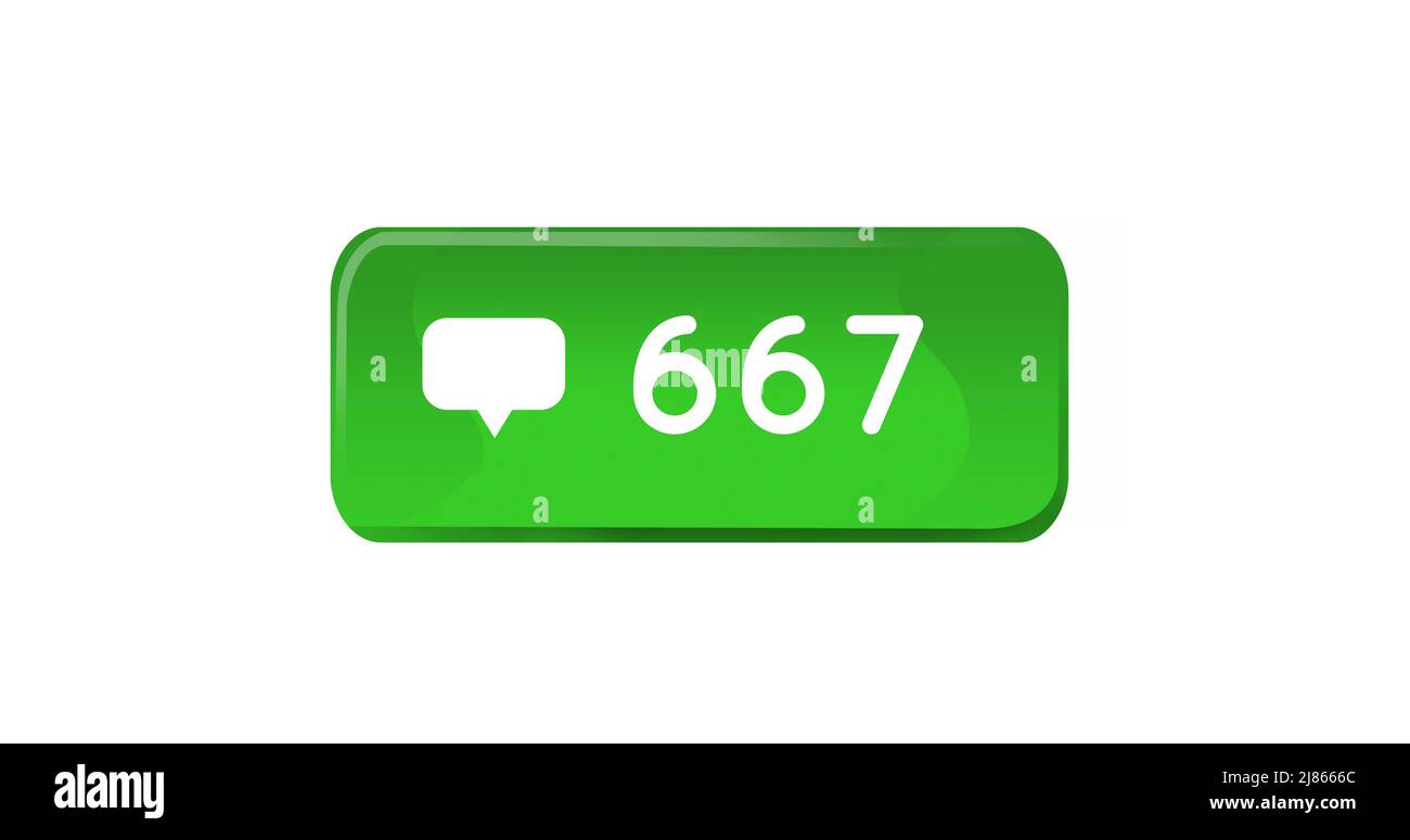 Notification numbers hi-res stock photography and images - Alamy