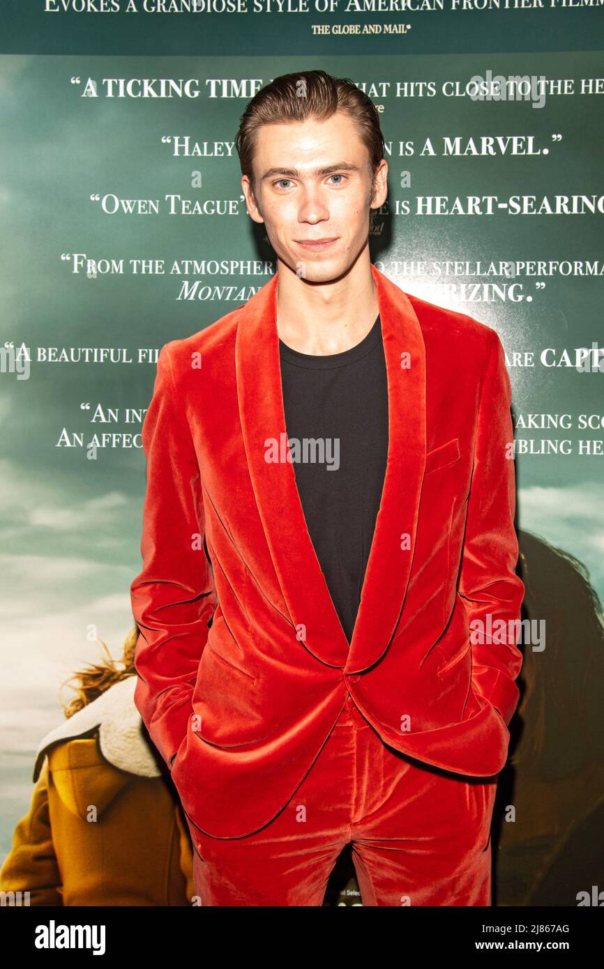 New York, United States. 12th May, 2022. Owen Teague attends the ...