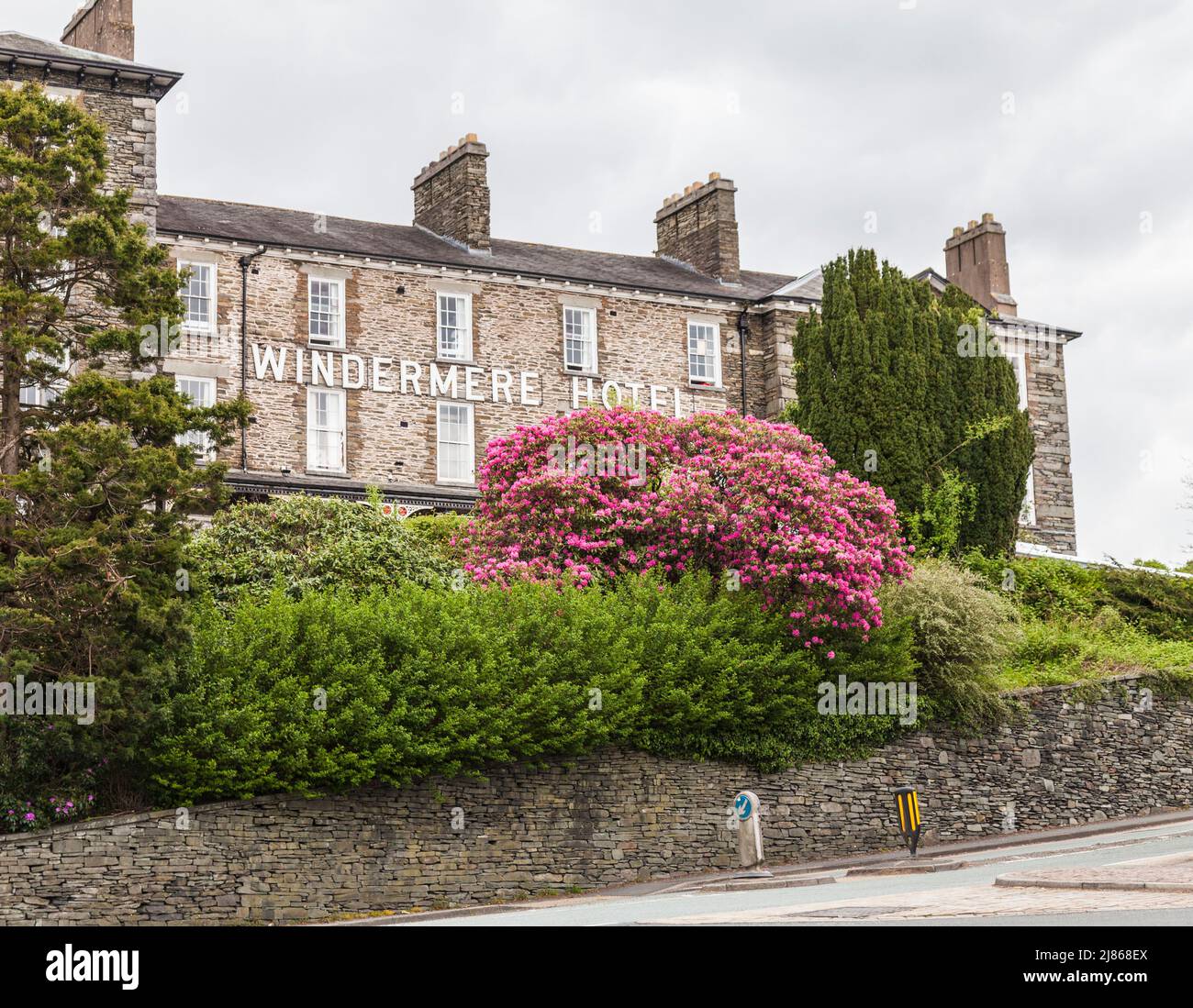 The Windermere Hotel in Windermere,Lake District,England,UK Stock Photo ...