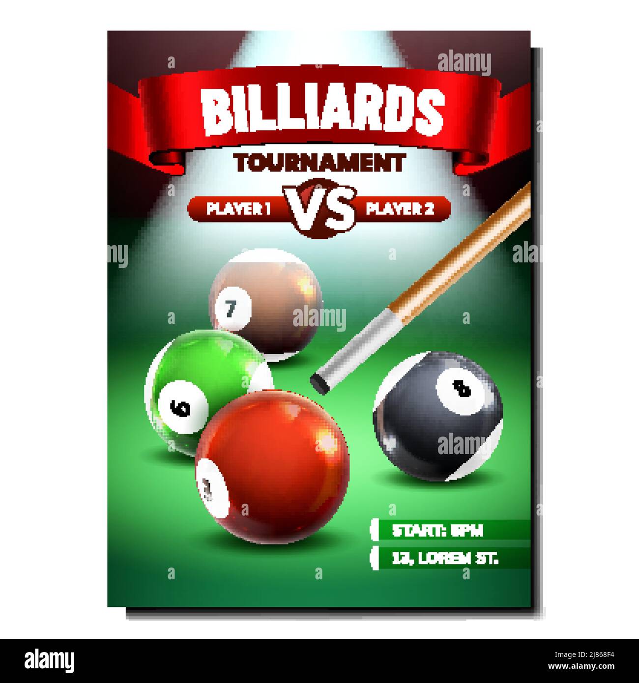 Professional billiards player Cut Out Stock Images & Pictures - Alamy