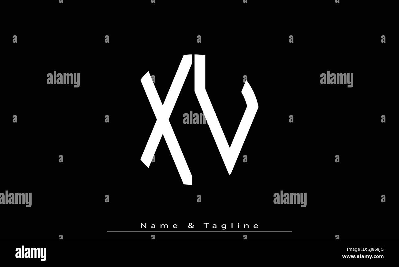 Xv logo hi-res stock photography and images - Alamy
