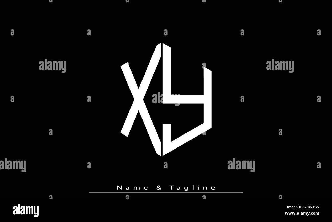 Letter xy logo Stock Vector Images - Alamy