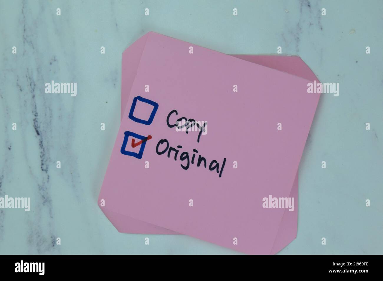 Fake product and original hi-res stock photography and images - Alamy
