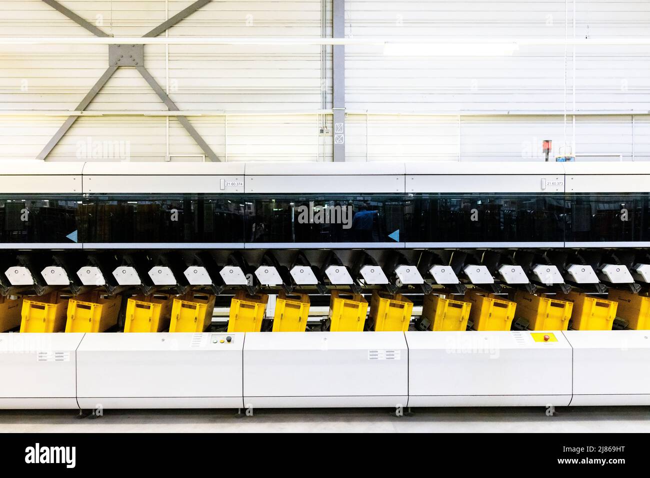 Offenburg, Germany. 13th May, 2022. Logistics containers stand in a ...