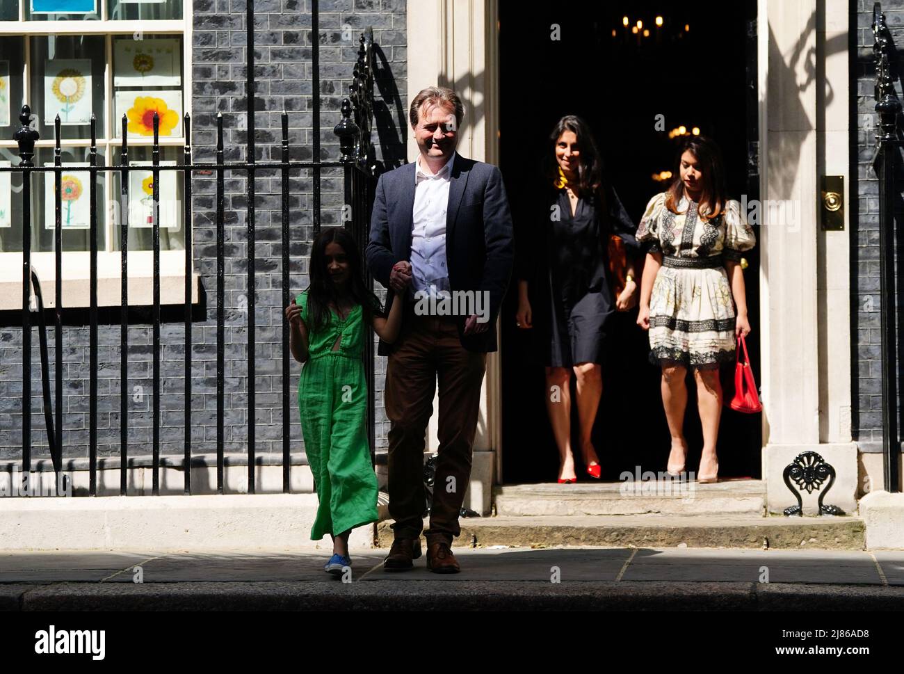 Nazanin Zaghari-Ratcliffe with her husband Richard Ratcliffe, daughter ...