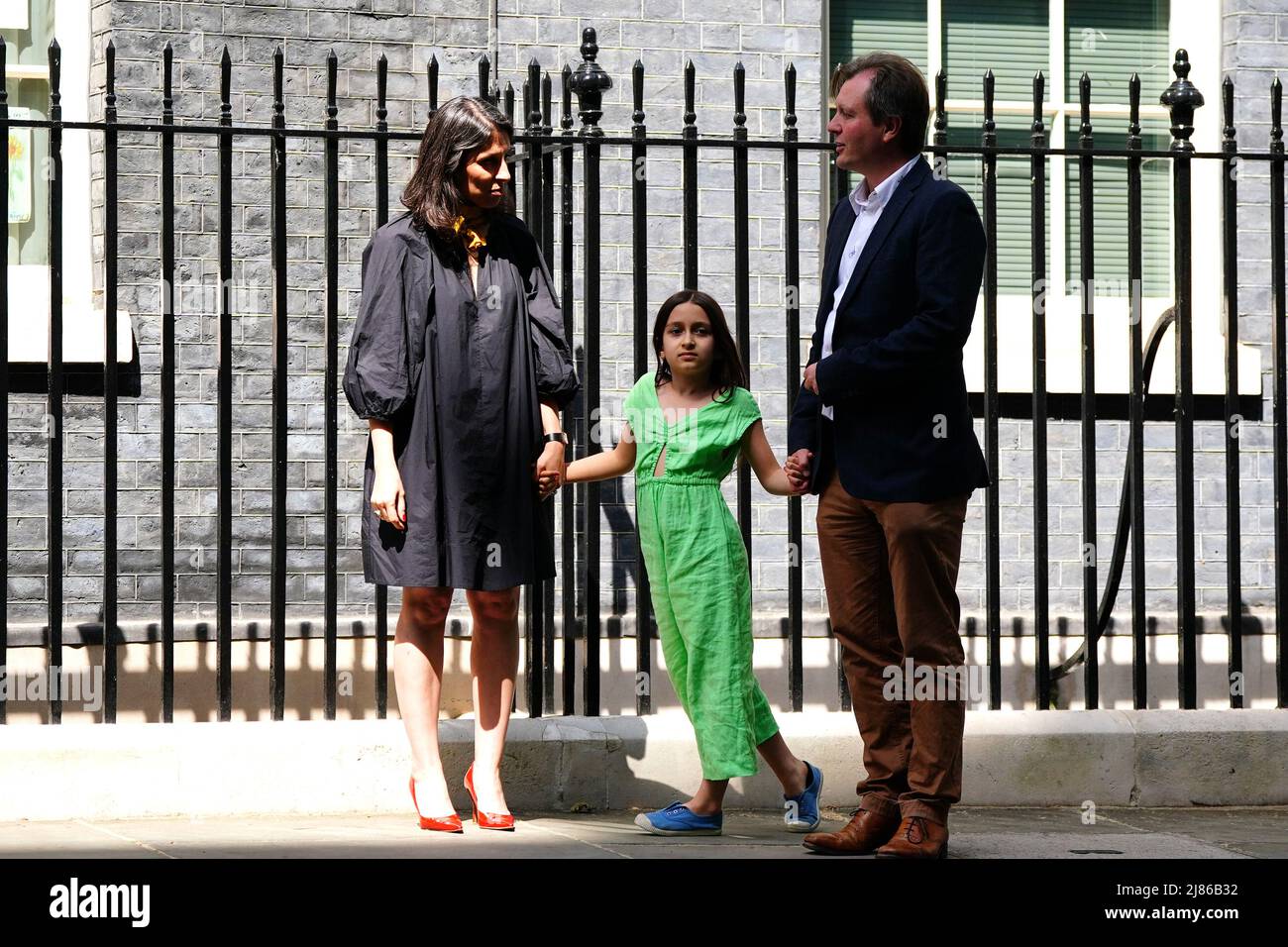 Nazanin Zaghari-Ratcliffe with her husband Richard Ratcliffe, daughter ...