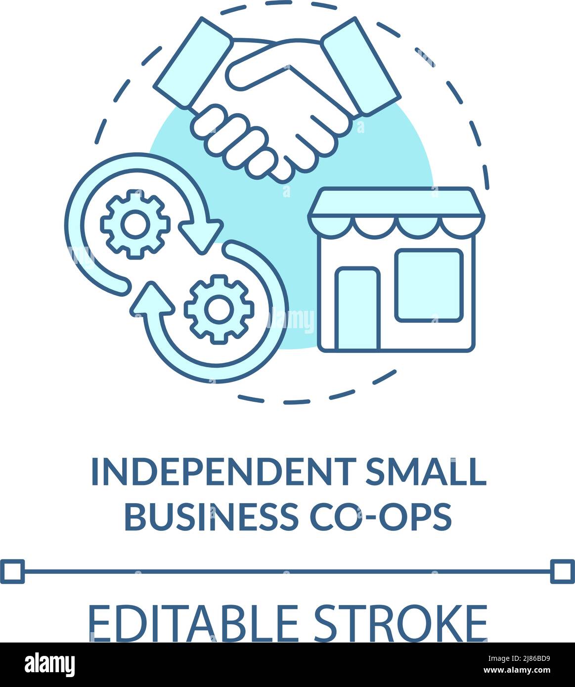 Small independent Stock Vector Images - Alamy