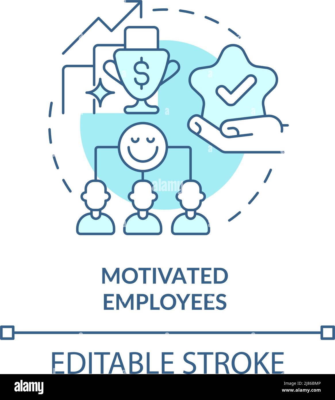 Motivated employees turquoise concept icon Stock Vector Image & Art - Alamy Motivated employees turquoise concept icon Stock Vector Image & Art - Alamy