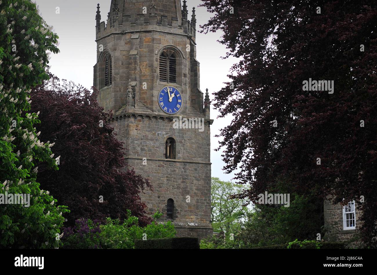 St Marys Church Masham North Yorkshire England UK Stock Photo - Alamy
