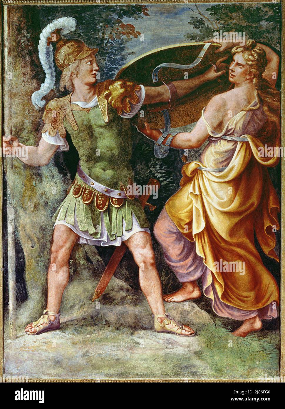 Farinata degli Uberti, a 13th century Florentine Ghibelline leader, at ...