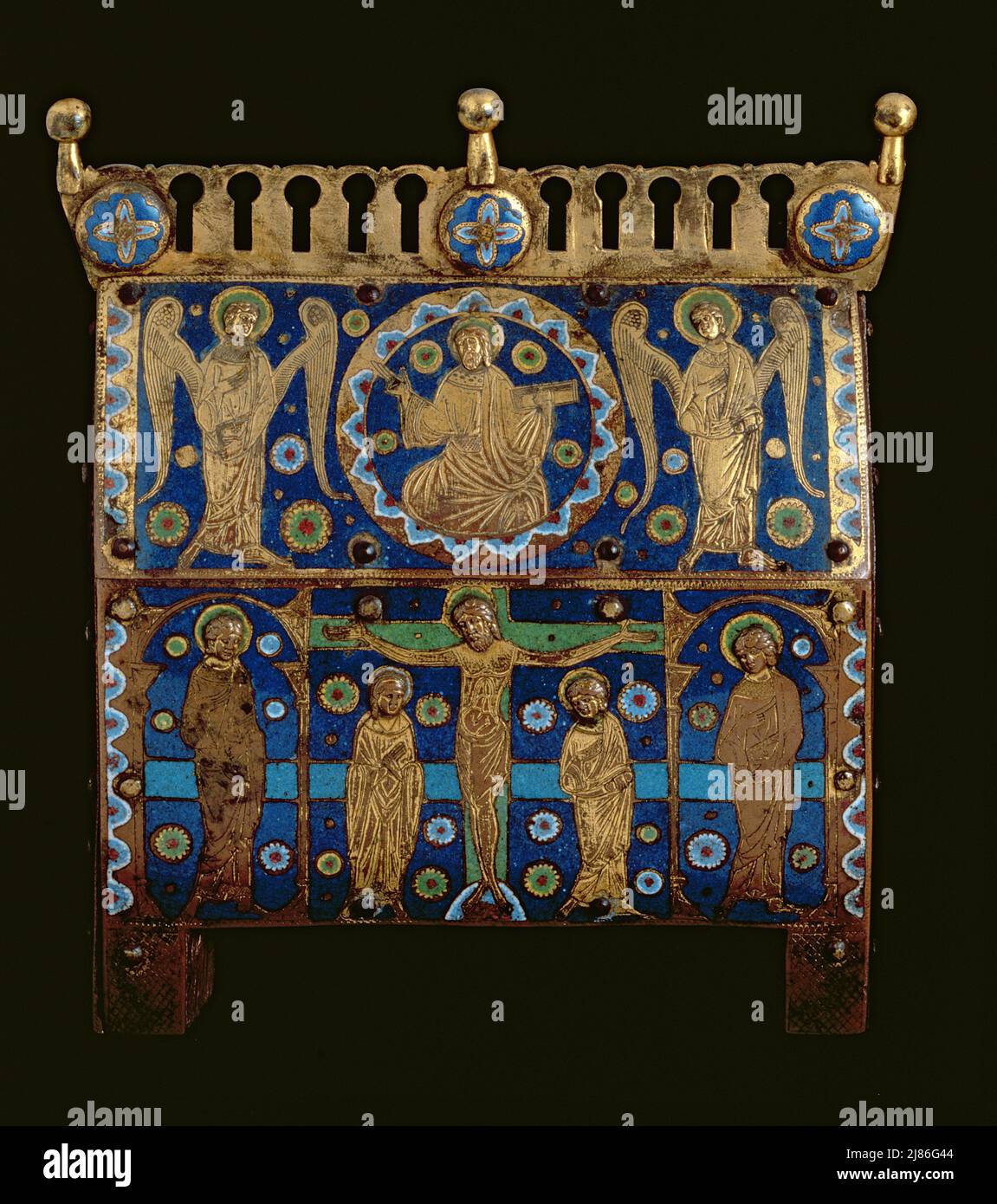 The Baptism of Christ by Allori, Alessandro (1535-1607); Galleria dell ...