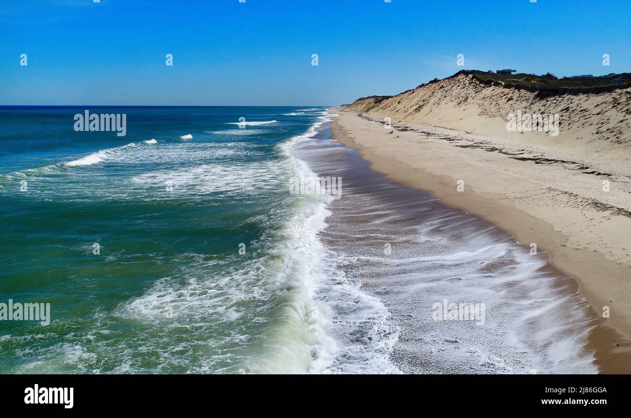 Cape Cod National Seashore Dunes and Sea at Provincetown, Cape Cod ...