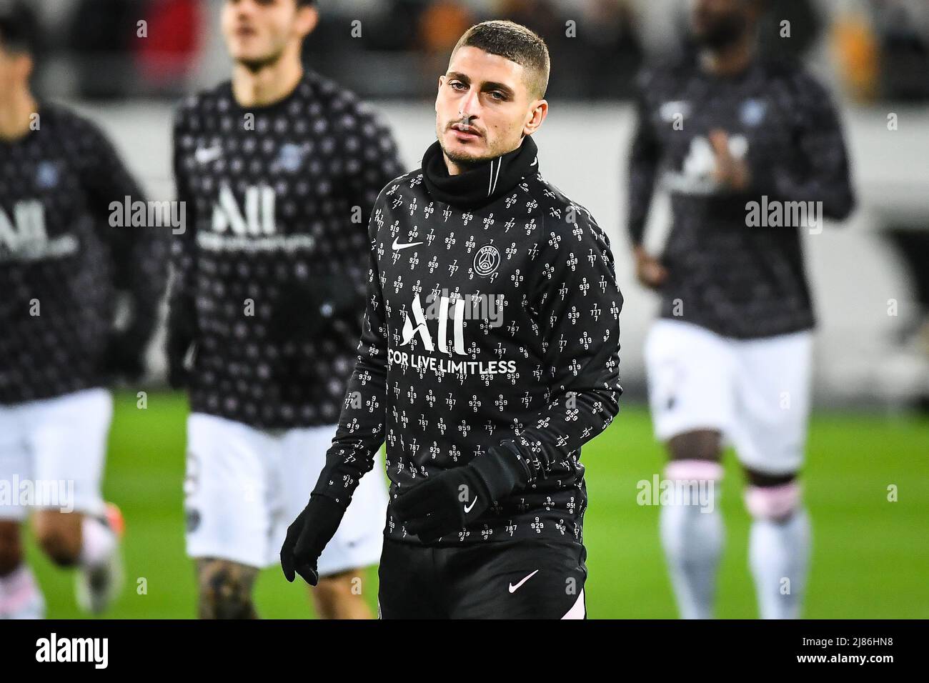 Marco VERRATTI of PSG during the French championship Ligue 1 football ...