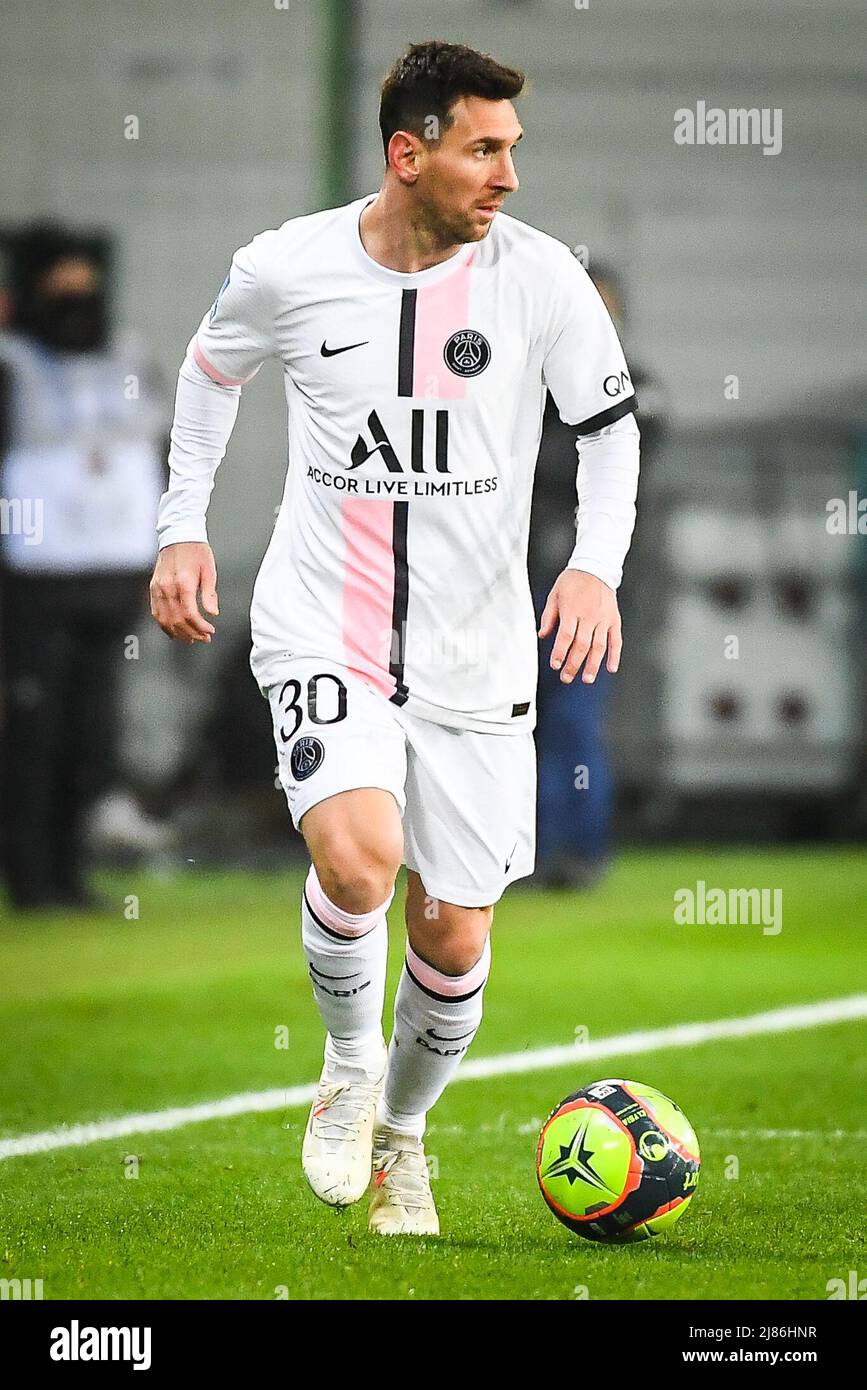 Lionel (Leo) MESSI of PSG during the French championship Ligue 1 ...