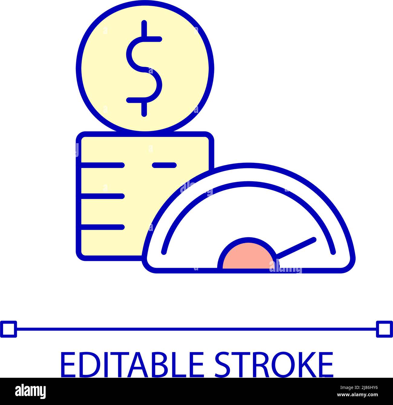 Long run solvency RGB color icon Stock Vector Image & Art - Alamy