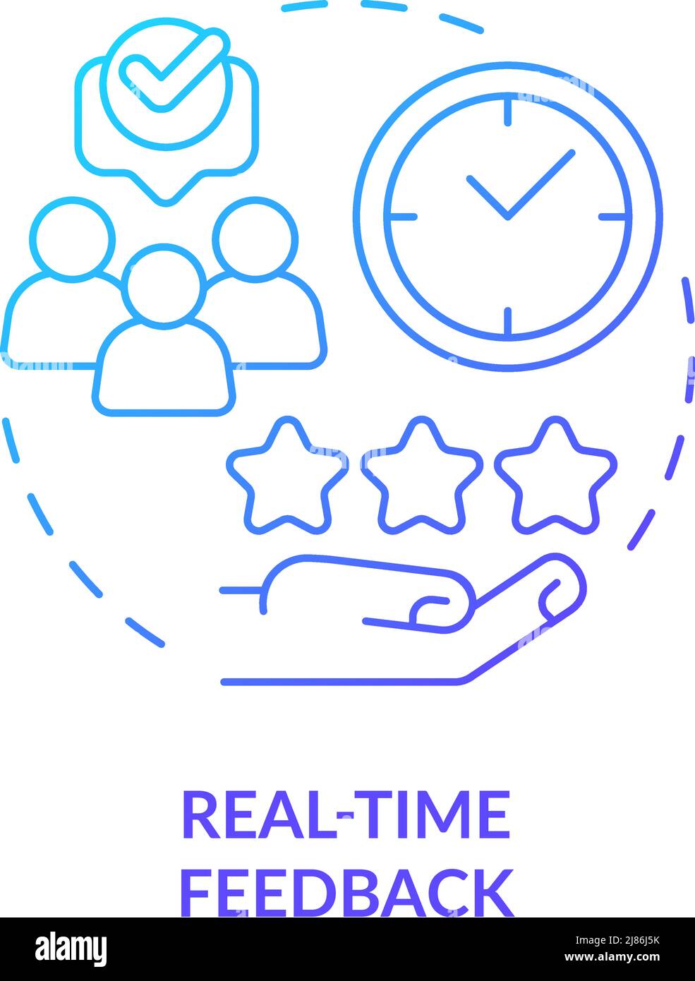 Real time feedback Cut Out Stock Images & Pictures - Alamy