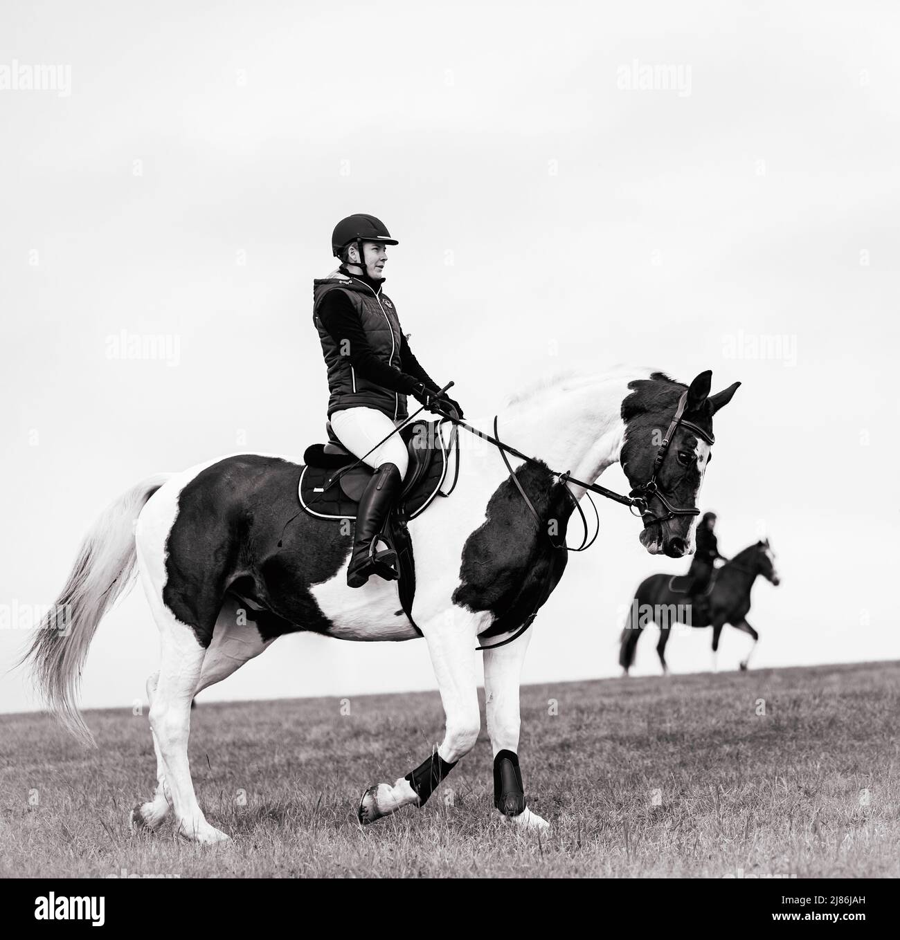 St. Hubertus ride in fall - hunt of fox Czech republic Stock Photo - Alamy