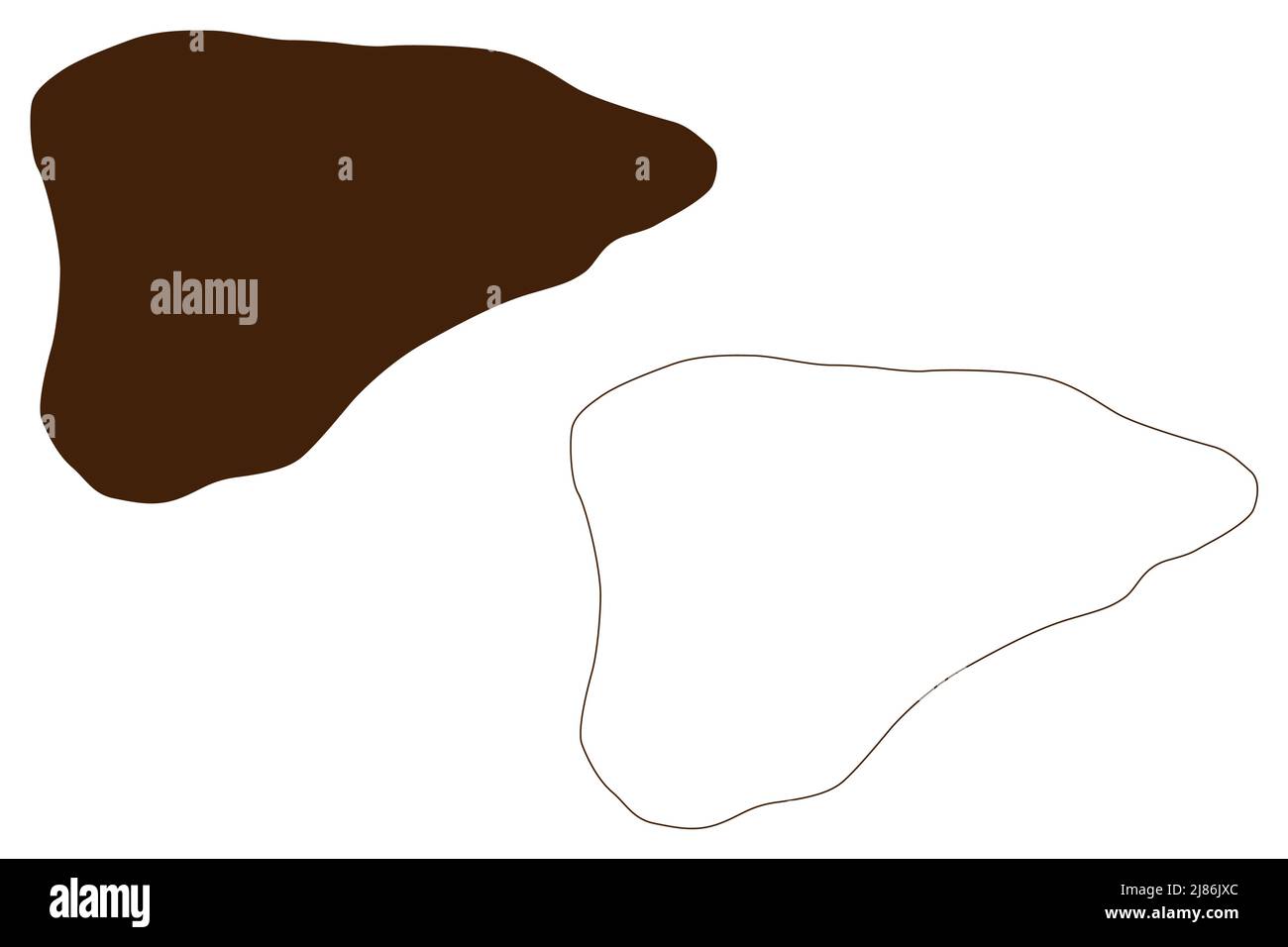 Aua island (New Guinea, Pacific Ocean, Bismarck Archipelago, Western ...