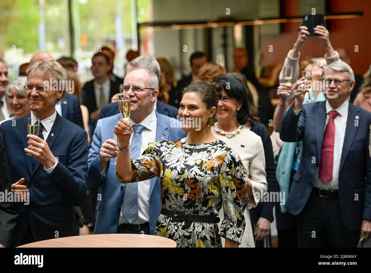 At the inauguration of the angstrom laboratory at uppsala university hi ...